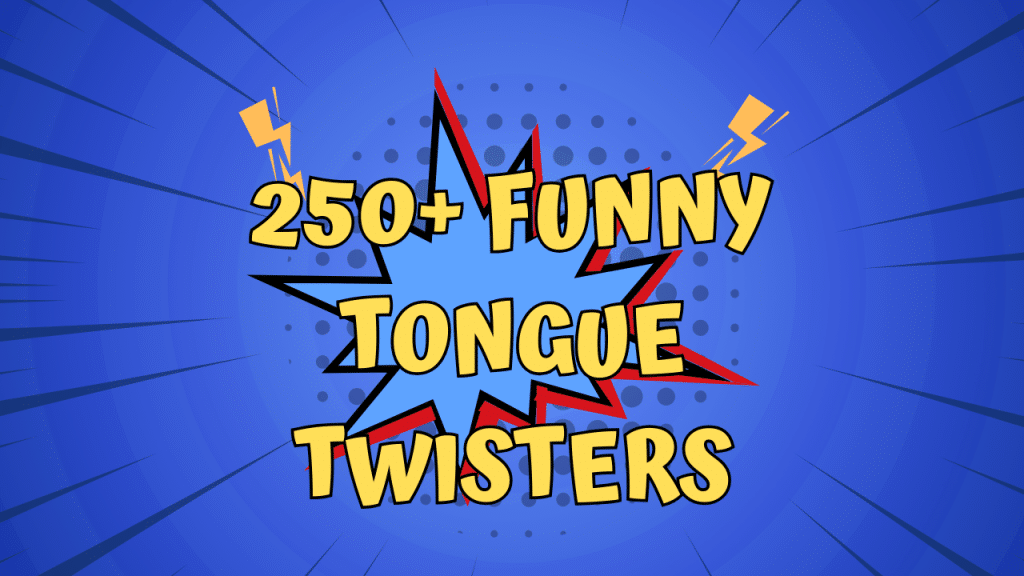 250 Funny Tongue Twisters Richmond Mom