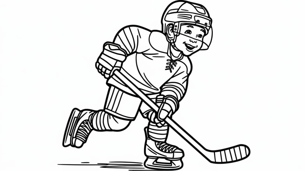 20 Hockey Coloring Pages for Kids - Richmond Mom