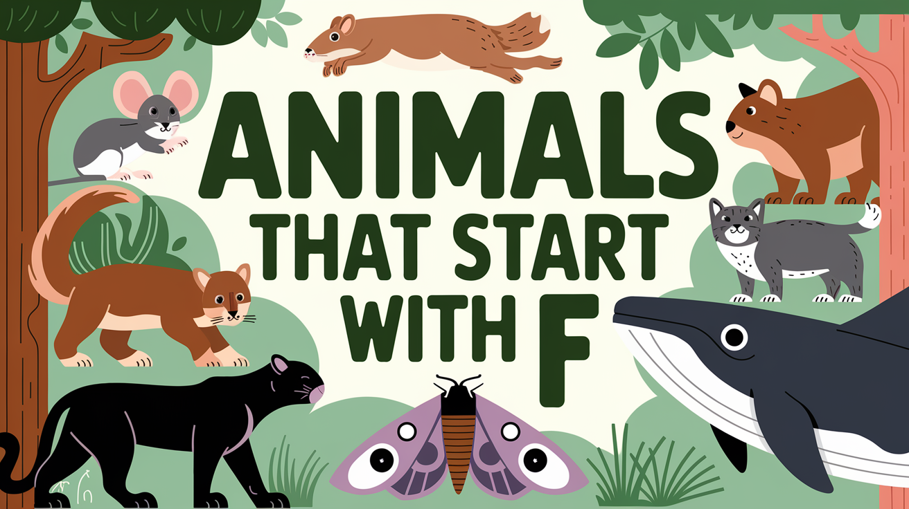 61 Unique Animals Whose Names Start with F - Richmond Mom
