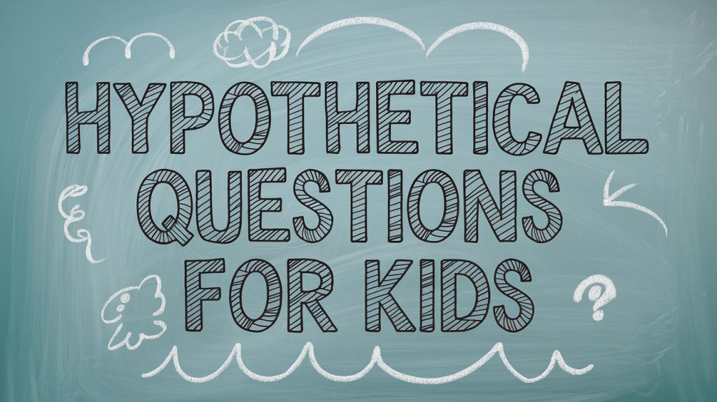 200 Fun Hypothetical Questions to Ask Kids - Richmond Mom