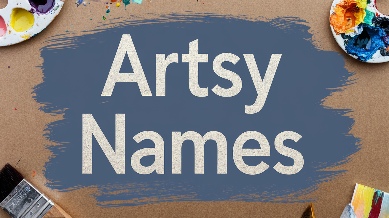 250+ Best Artsy Names for Your Little Artist - Richmond Mom